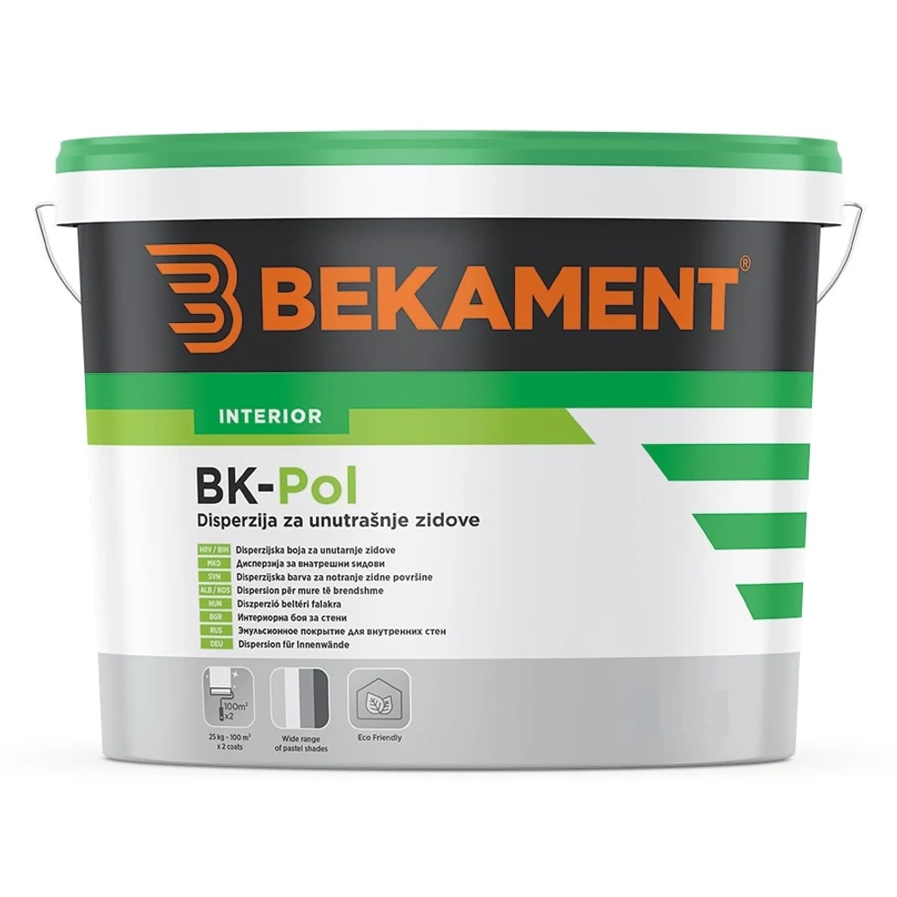 BEKAMENT BK-Pol beltéri falfesték 15kg fehér | Gazda-Barkacs.hu