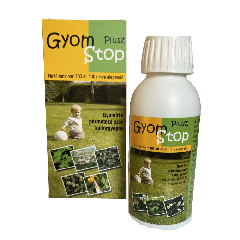 Gyom Stop gyomirtó szer gyepre 100ml | Gazda-Barkacs.hu