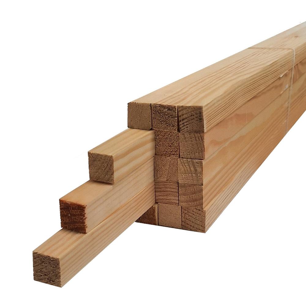 Gyalult borovi fenyő léc 2m 2x2cm | Gazda-Barkacs.hu
