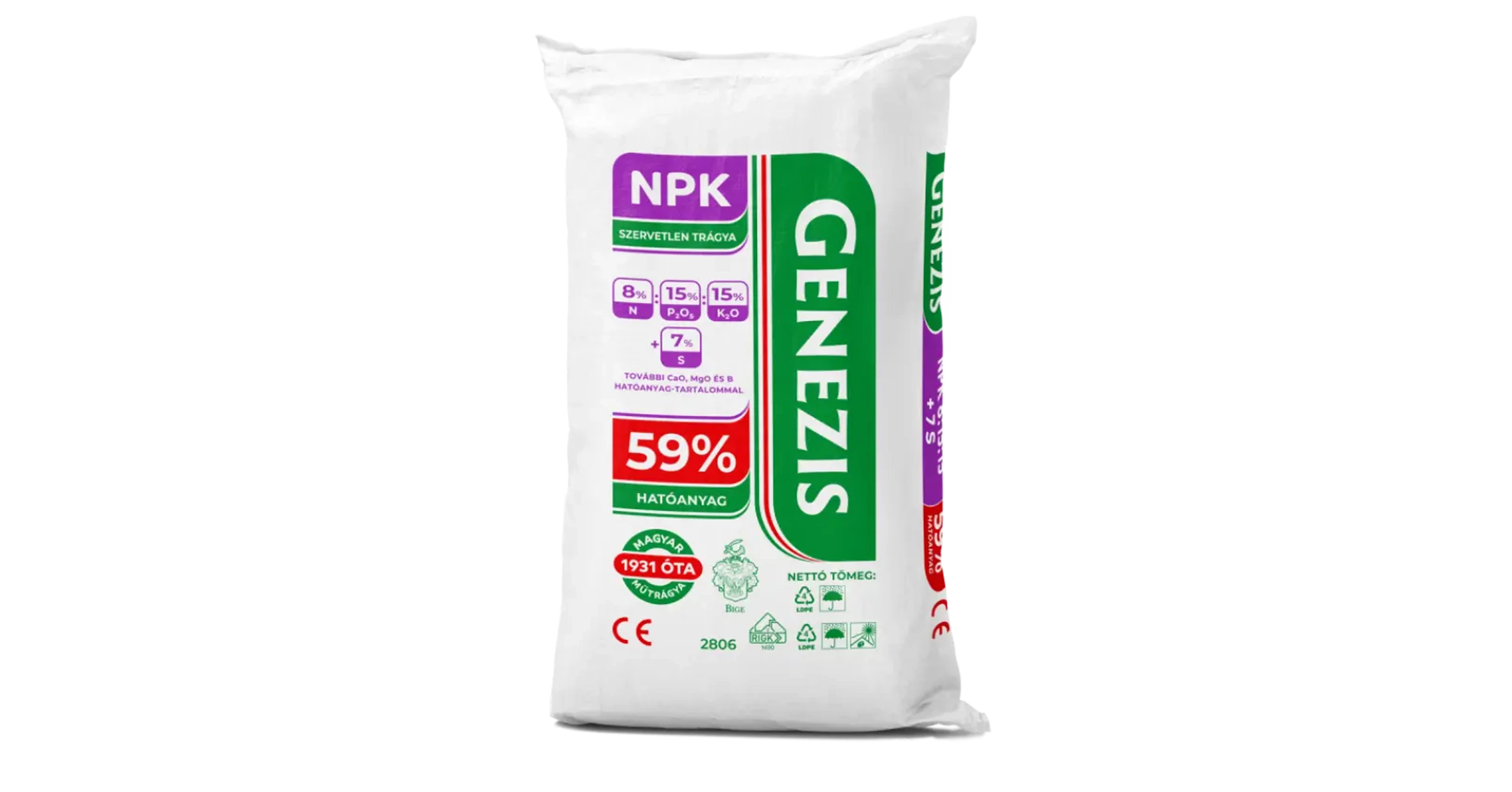 Genezis NPK Műtrágya 8:15:15 10kg - Gazda-Barkacs.hu