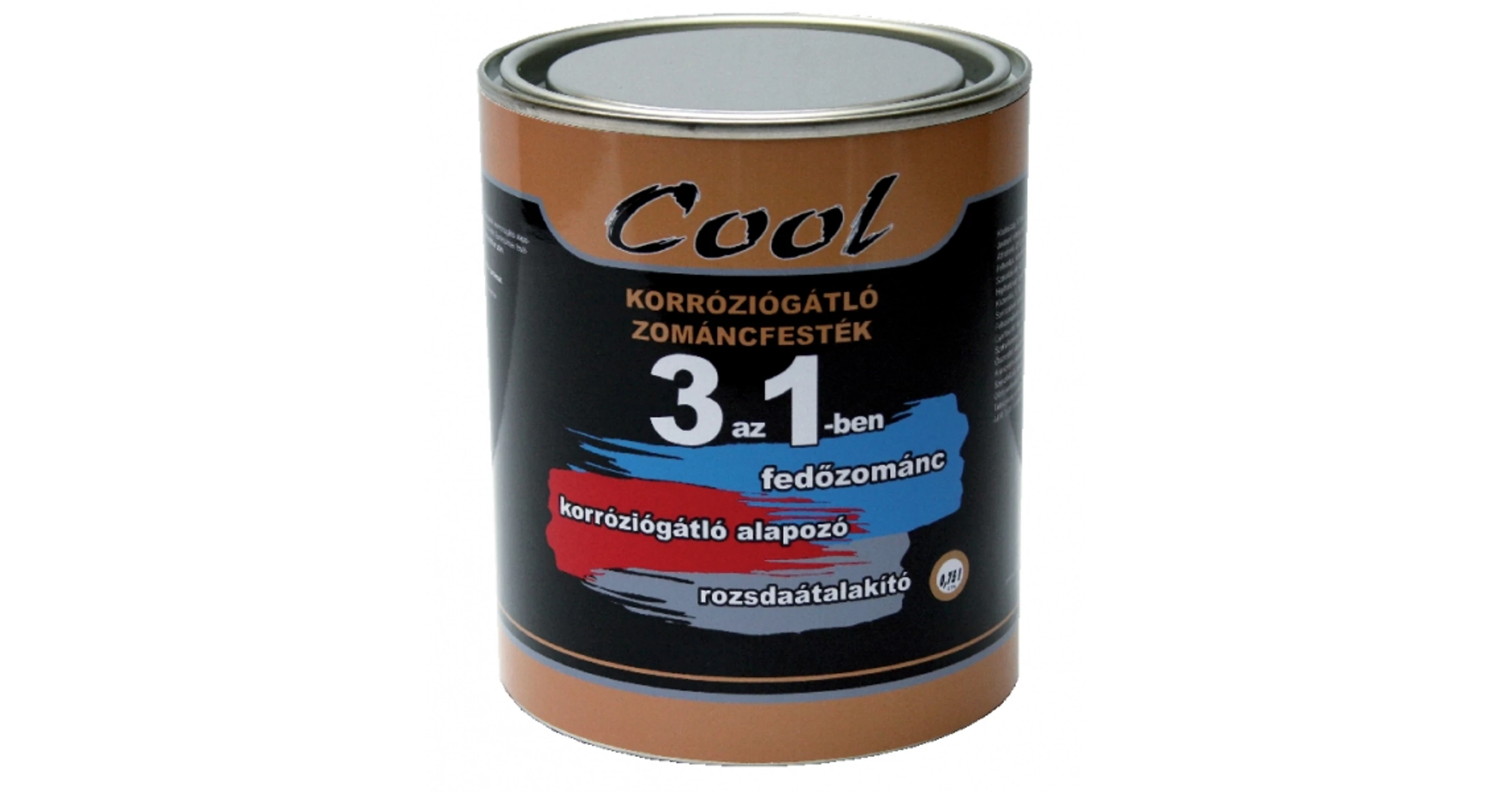 Hemmax Cool 3 Az 1-Ben Zománcfesték 0,75L Fekete | Gazda-Barkacs.hu